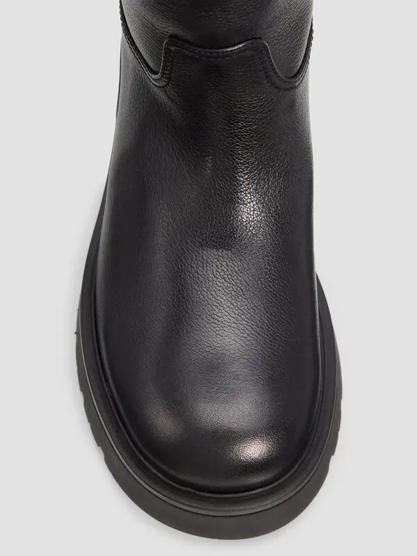 STUART WEITZMAN Ren Knee-high Lug Sole Leather Boots