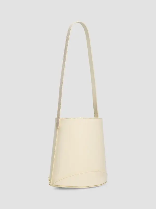 NEOUS Pardalis 2.0 Leather Bucket Bag - Cream