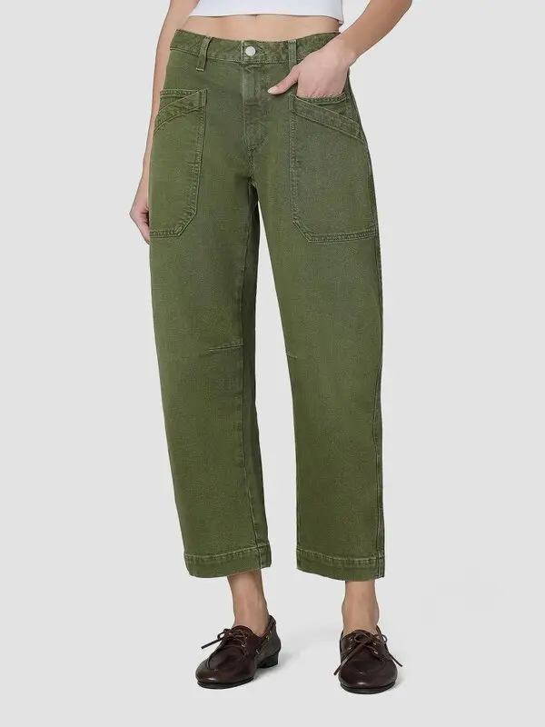 Joe's Jeans The Double-pocket Mid-rise Barrel Jeans