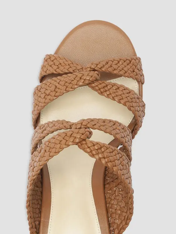 ALEXANDRE BIRMAN Sabrina 45mm Leather Block-heel Mules