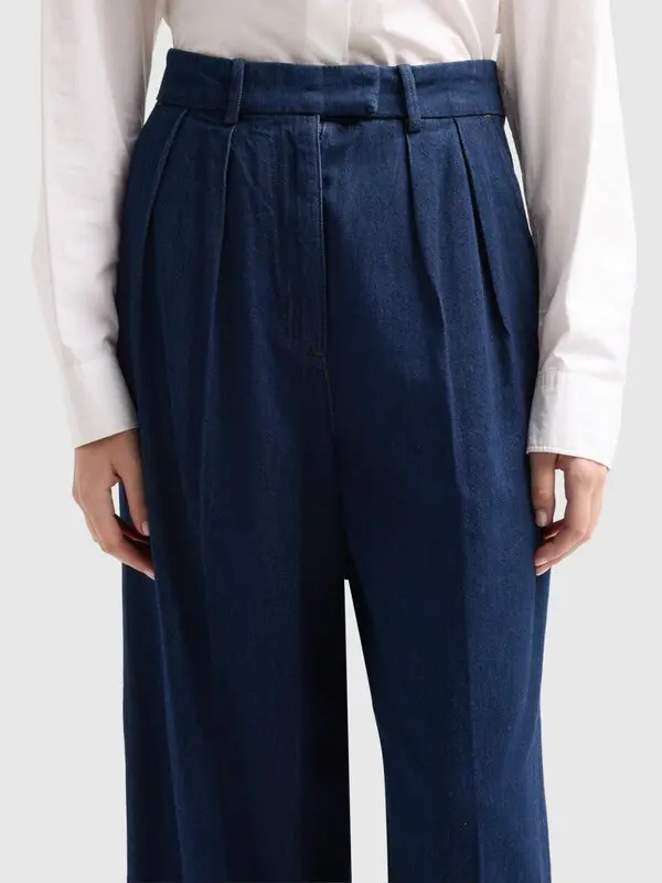 ANINE BING Lou Denim Wide-leg Jeans
