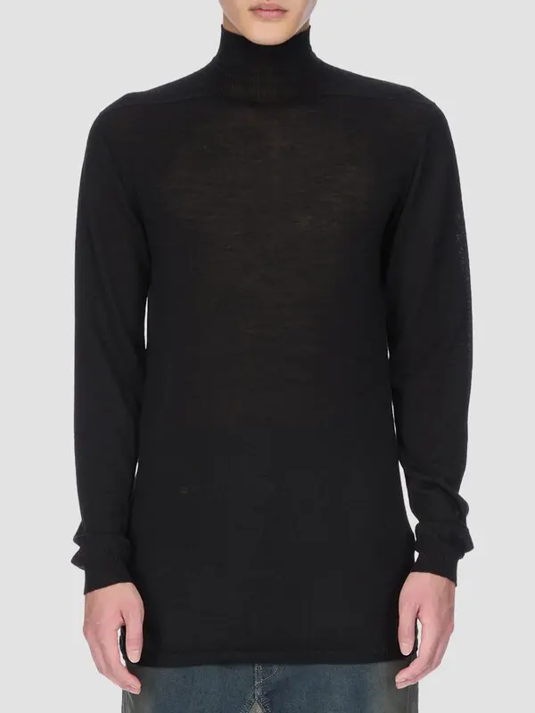 Rick Owens Level Wool Turtleneck Sweater