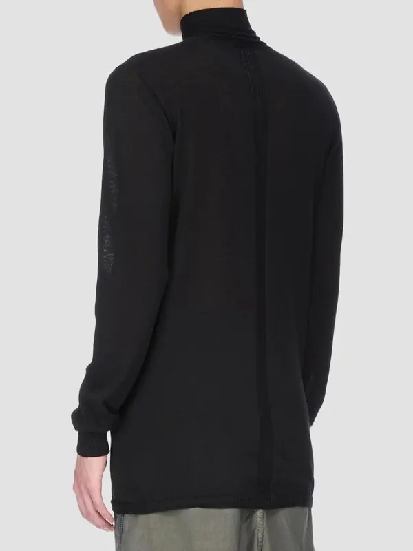 Rick Owens Level Wool Turtleneck Sweater