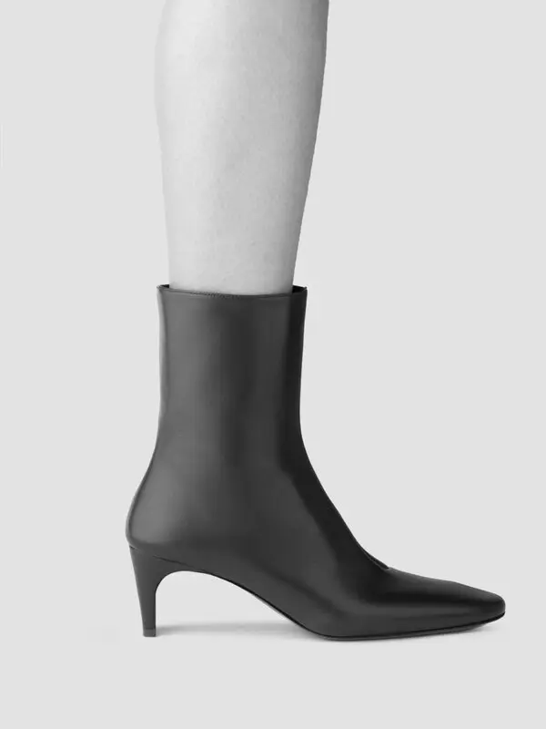 NEOUS Nervia 60mm Leather Boots - Black