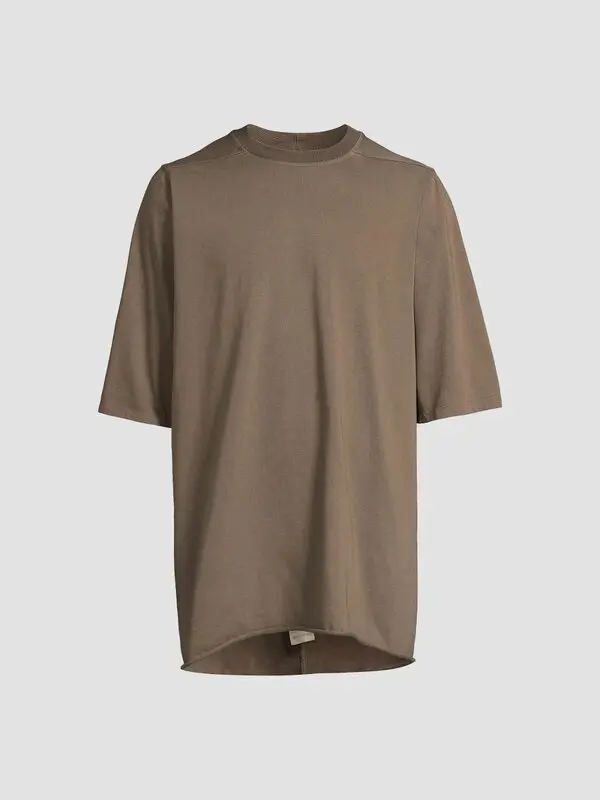 Rick Owens Oversized Cotton T-shirt - Dust