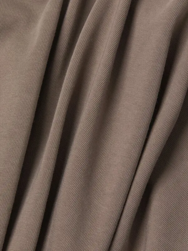 Rick Owens Oversized Cotton T-shirt - Dust