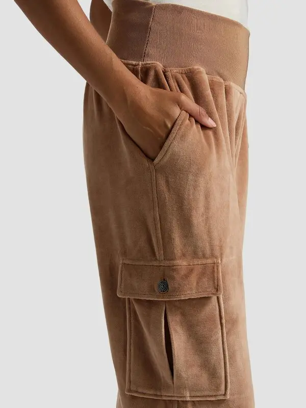 Cinq À Sept Giles Velour Jogger Pants