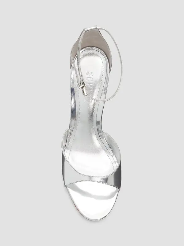 Schutz Scarlett 100mm Leather Wedge Sandals