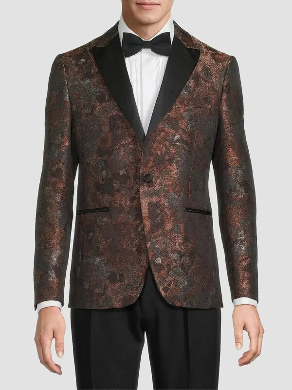 Pal Zileri Novel Smoking Jacket - Bronze