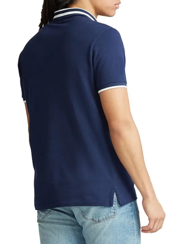 Polo Ralph Lauren Custom Slim-fit Mesh Polo