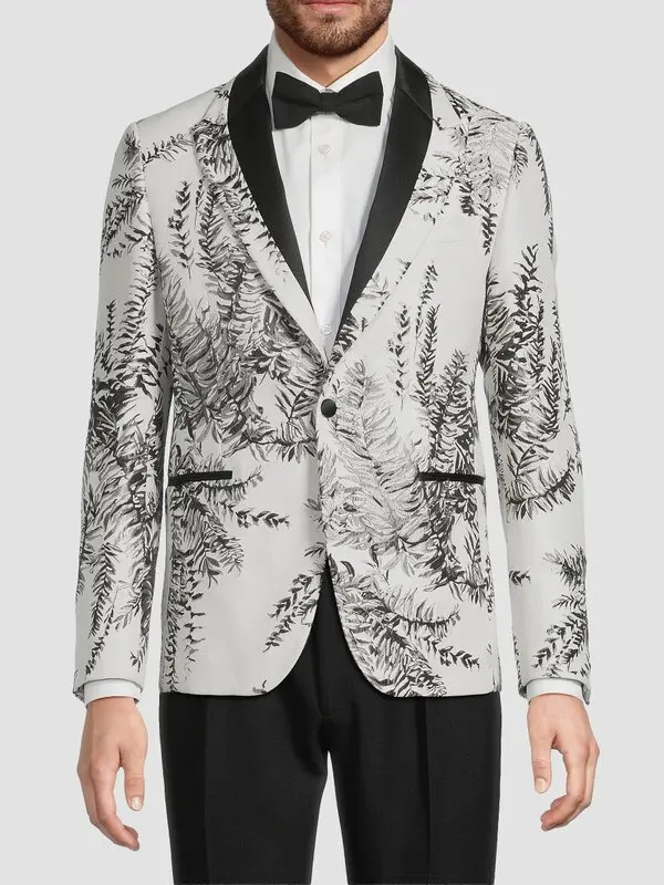 Pal Zileri Floral Printed Dinner Jacket