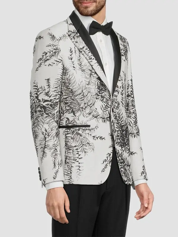 Pal Zileri Floral Printed Dinner Jacket