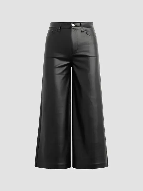 Joe's Jeans The Faux Leather Culotte Pants
