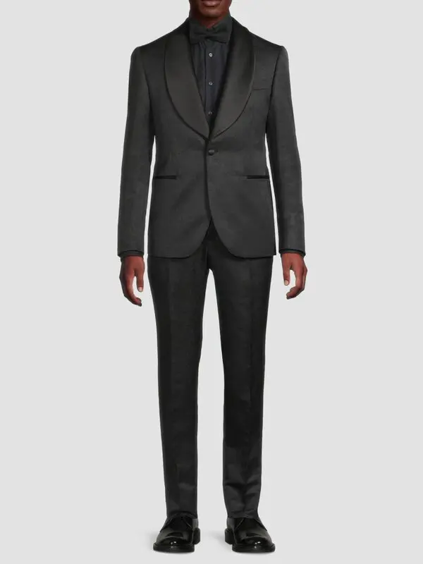 Pal Zileri Shawl Lapel Tailored Wool Tuxedo
