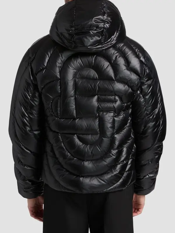 Casablanca Monogram Quilted Puffer Jacket