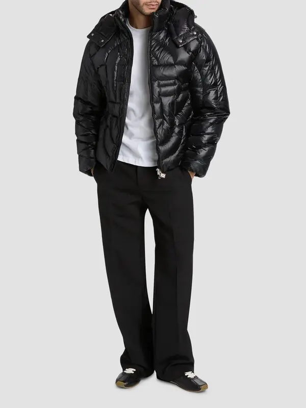Casablanca Monogram Quilted Puffer Jacket