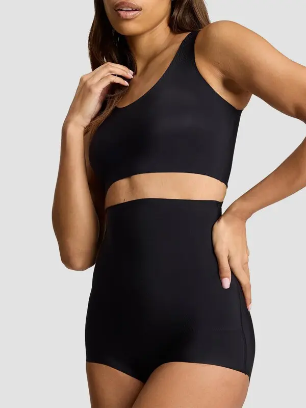 Commando Zone Smoothing High-waisted Brief - Black