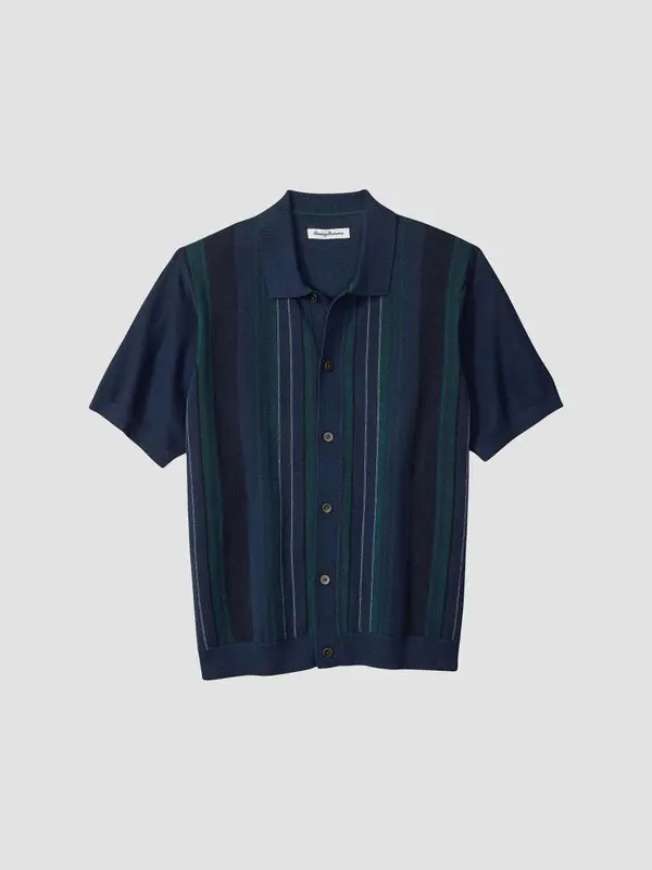 Tommy Bahama Palmarito Knit Button-front Polo Shirt