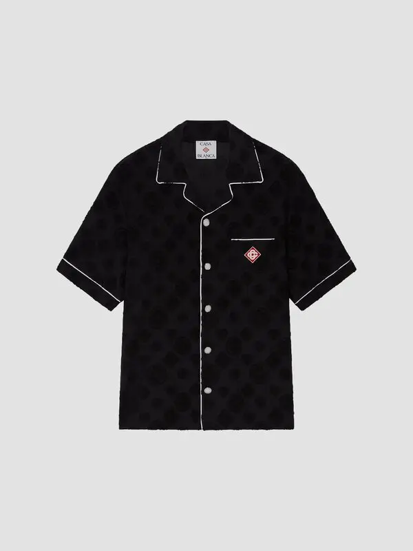 Casablanca Towelling Monogram Shirt