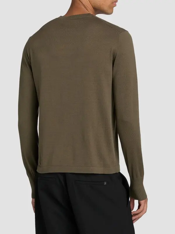 Simkhai Dolton Silk-cotton Henley