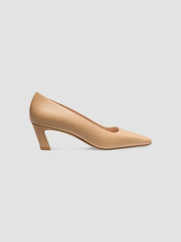 STUART WEITZMAN Stassi 50mm Leather Pumps