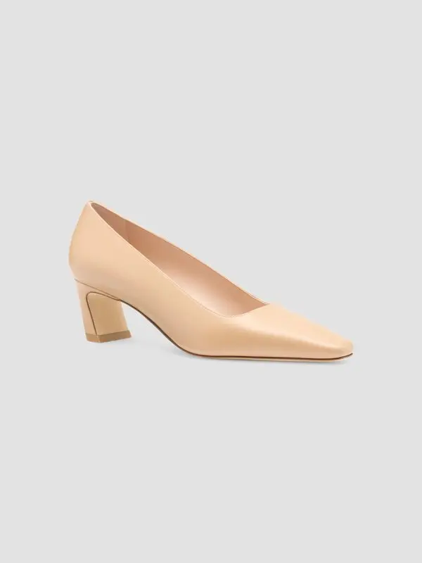 STUART WEITZMAN Stassi 50mm Leather Pumps