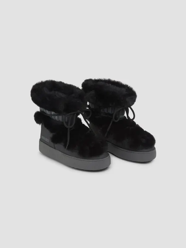 Moon Boot Faux Fur Boots
