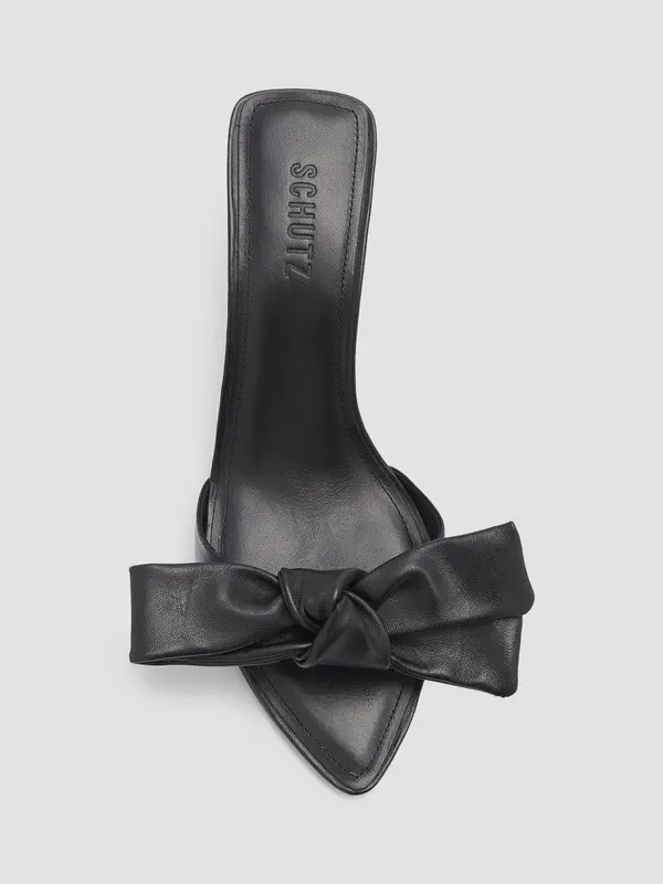Schutz Elodie Bow 75mm Sandals