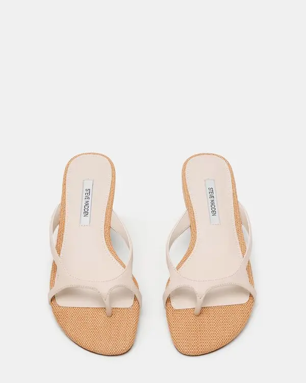 Steve Madden Bambi Thong Sandals - Bone