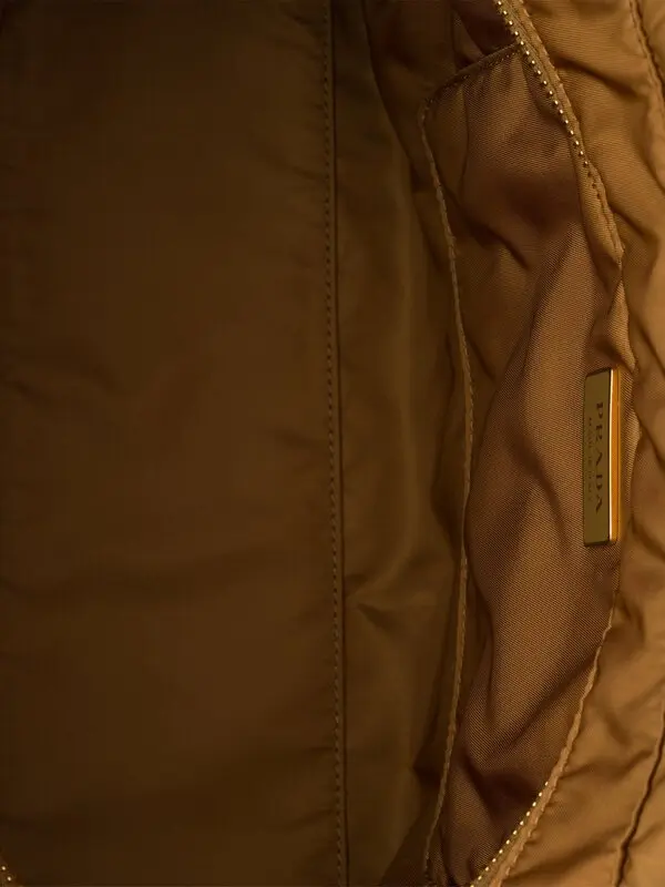 Prada Large Explore Re-nylon Shoulder Bag - Brown