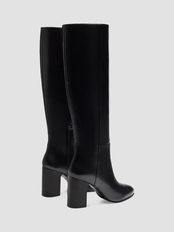 STUART WEITZMAN Mulberry 85mm Leather Knee-high Boots