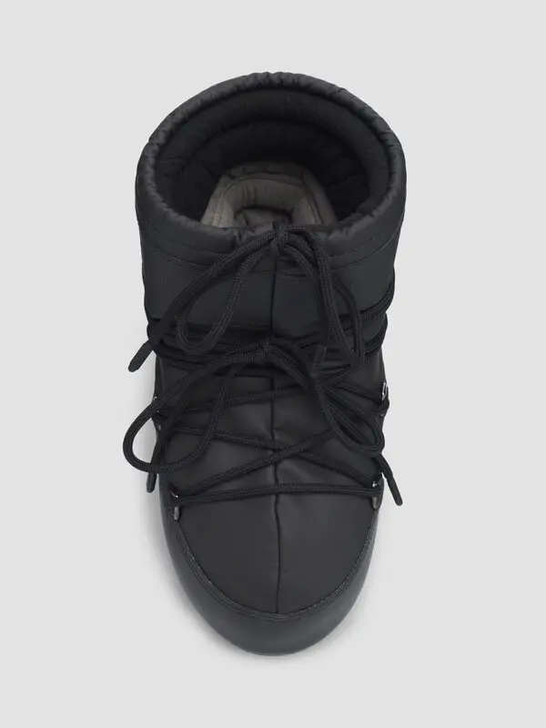 Moon Boot Icon Low Rubber Boots - Black