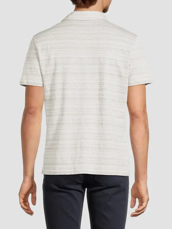 Robert Barakett Duval Cotton Polo Shirt