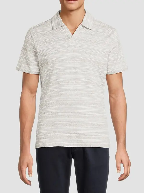 Robert Barakett Duval Cotton Polo Shirt
