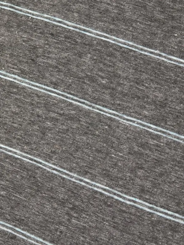 Robert Barakett Folsom Striped T-shirt - Charcoal