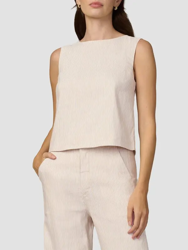 Joe's Jeans The Boatneck Pinstripe Tank