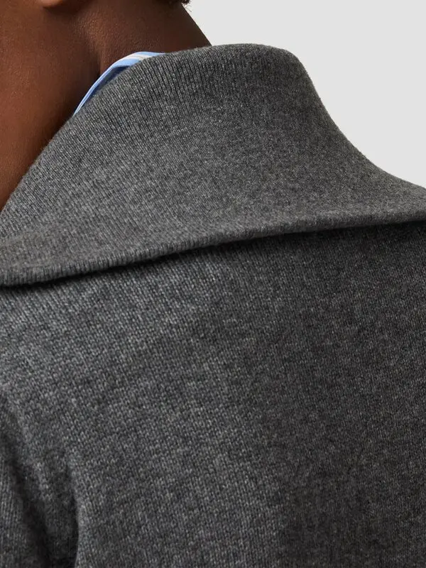 Miu Miu Cashmere Half-zipper Sweater