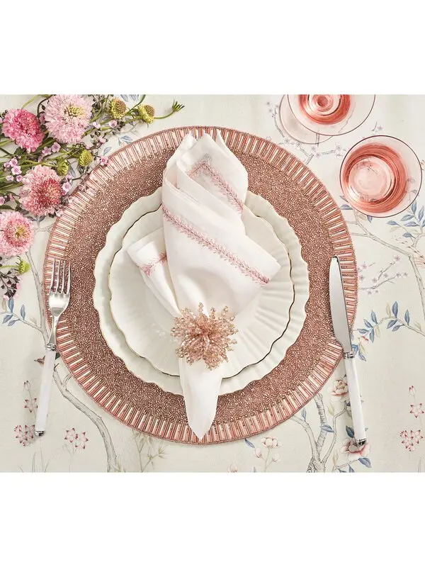 KIM SEYBERT Bevel Placemats 4-piece Set