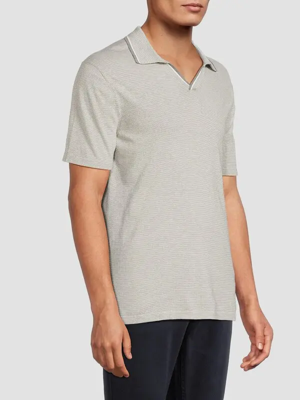 Robert Barakett Enrico Cotton Polo Sweater