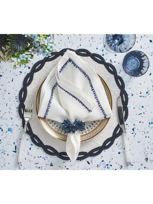 KIM SEYBERT Infinity Beaded Placemat