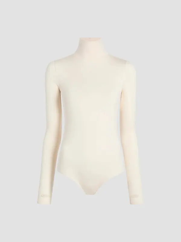Commando Prima Turtleneck Bodysuit - Bone