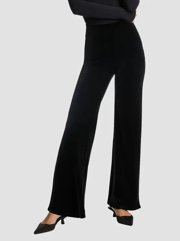 Commando Velvet Wide-leg Pants