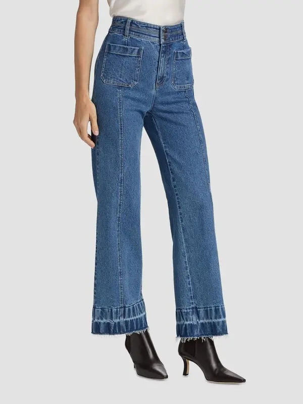 Cinq À Sept Dorothea Wide-leg Denim Pants
