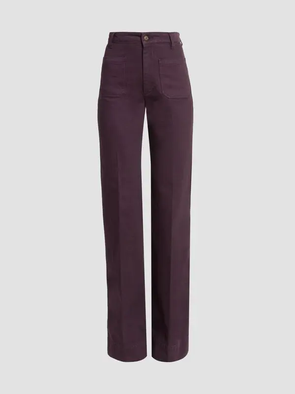 Victoria Beckham Alina Wide-leg High-rise Jeans