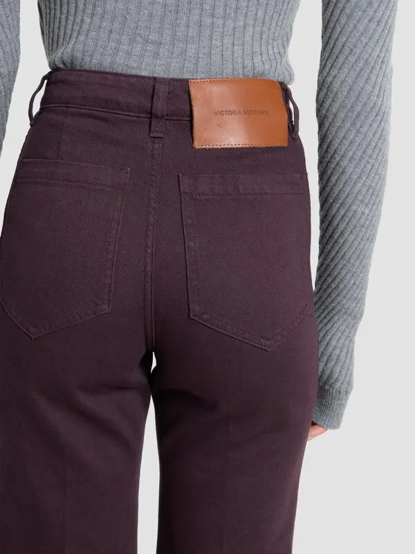 Victoria Beckham Alina Wide-leg High-rise Jeans