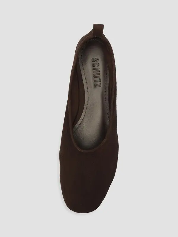 Schutz Hadley Suede Ballet Flats