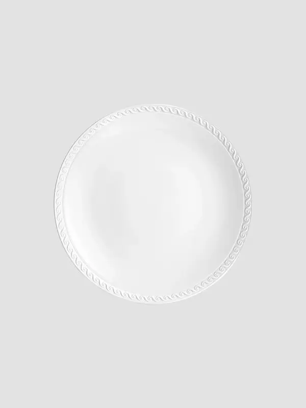 L'Objet Neptune Porcelain Dinner Plate - White
