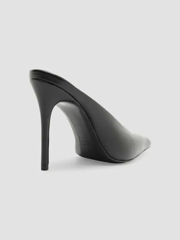 Schutz Loren 100mm Leather Mules