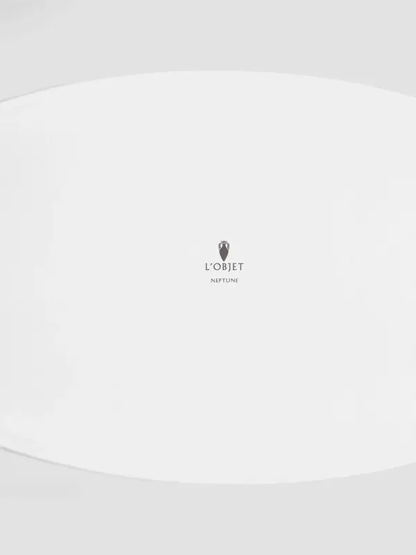 L'Objet Neptune Porcelain Large Oval Platter