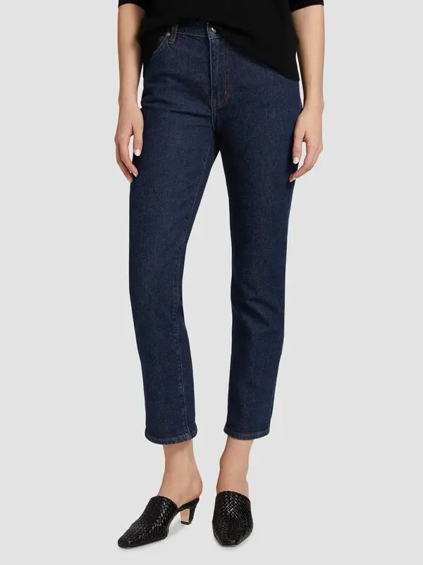 FRAME Borrowed Slim Mid-rise Jeans